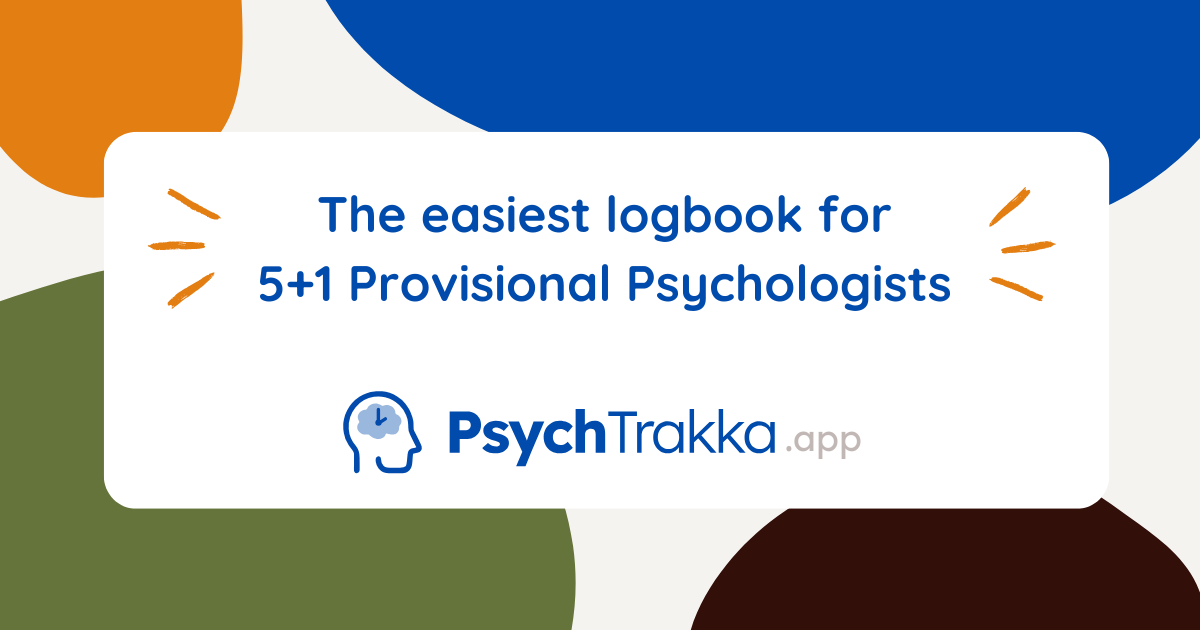 Ahpra Logbook for 5+1 Provisional Psychologists | LBPP-76 Digital ...